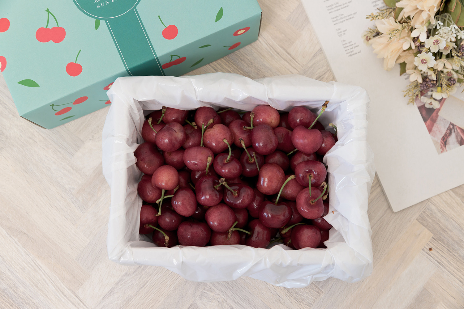 小樹之丘-美國加州櫻桃9R/1kg(禮盒)
